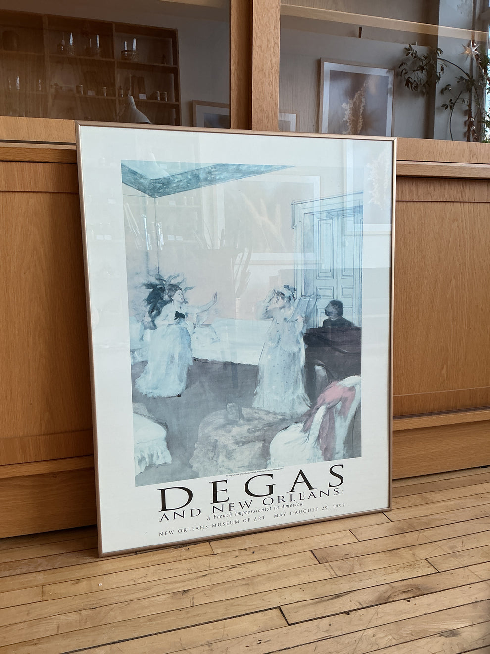 “Degas and New Orleans” Exhibit Poster – HAUS THEORY