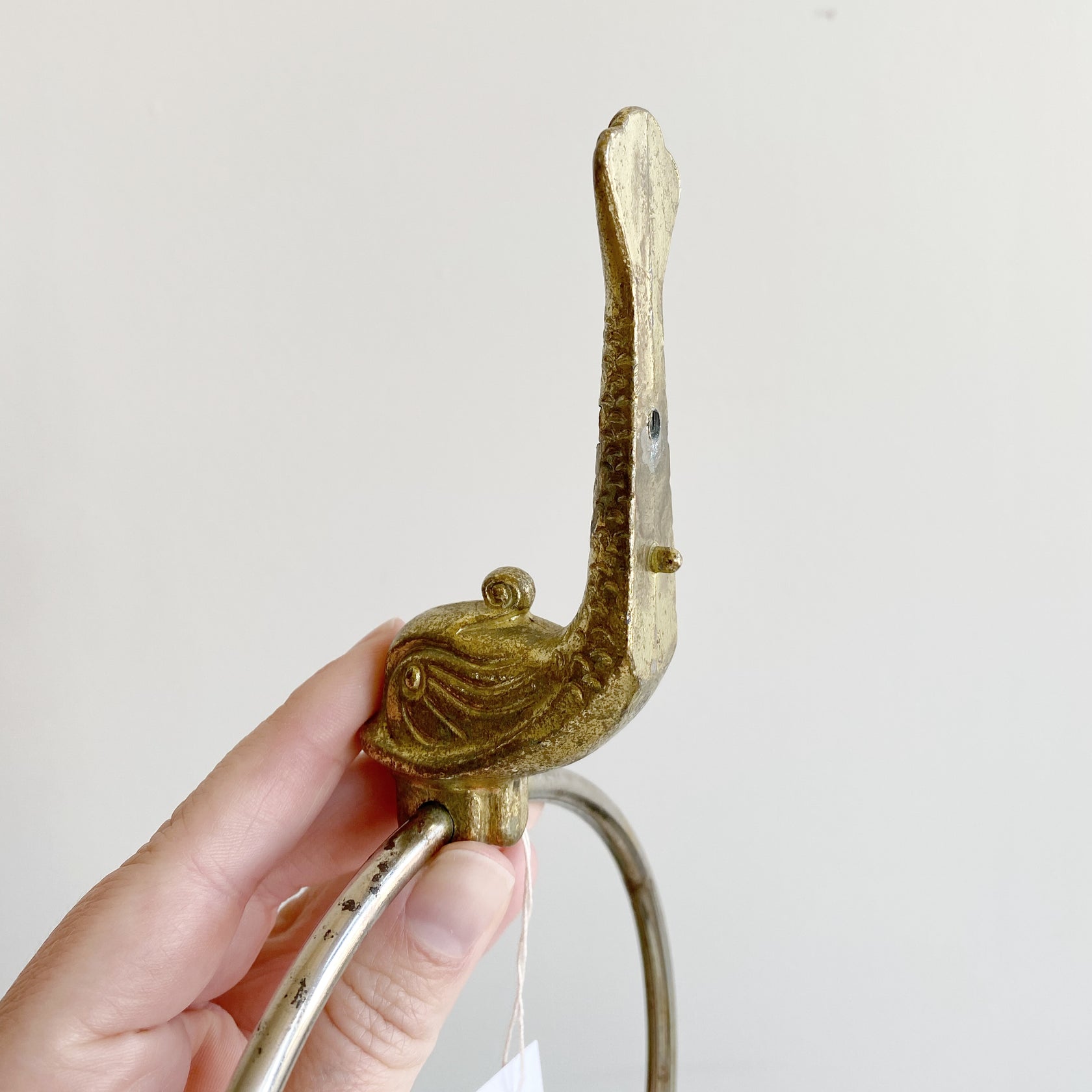 Vintage Brass Fish Towel Ring – HAUS THEORY