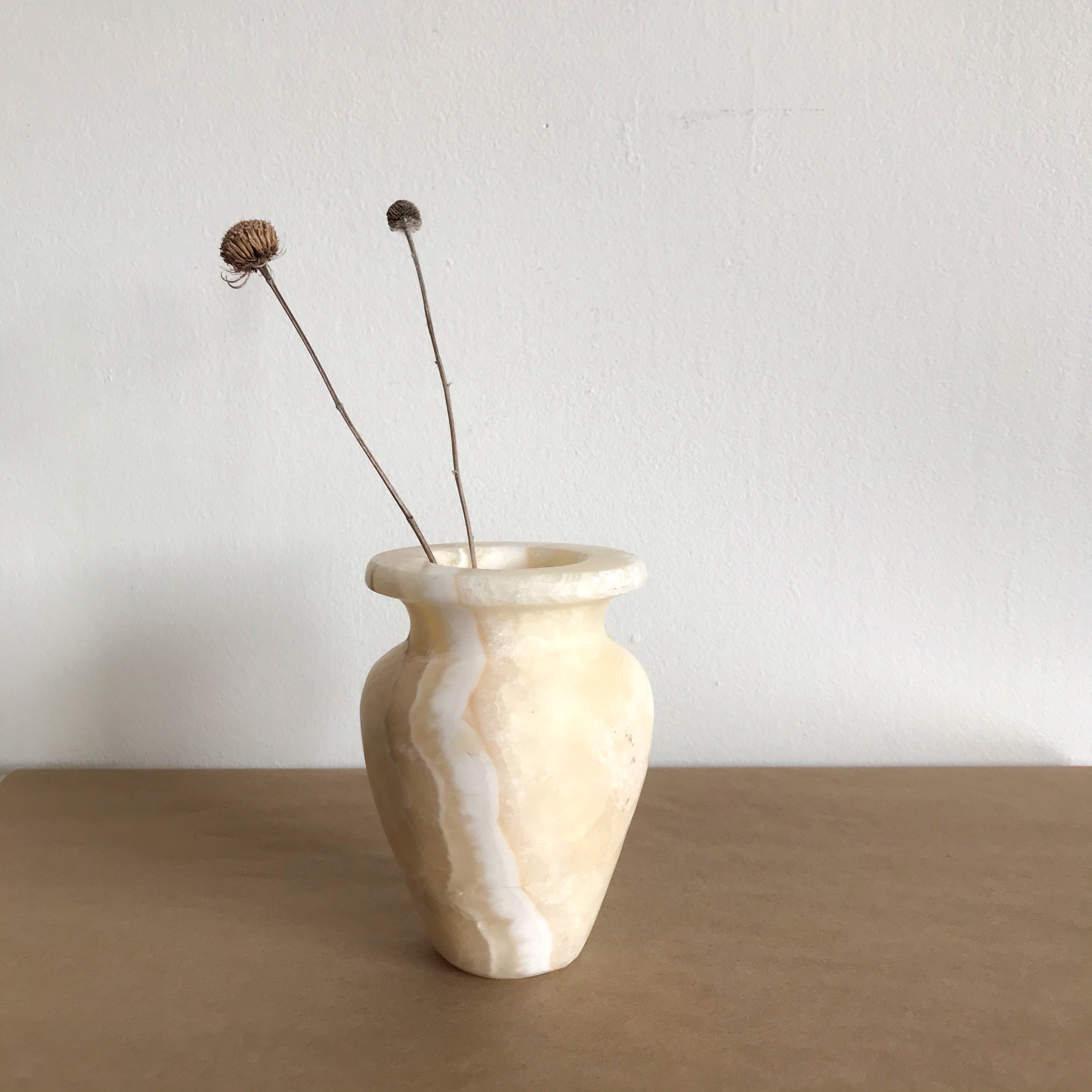 Vintage Alabaster Vase, Egypt – HAUS THEORY